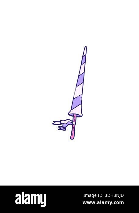 attention grabbing animation of cartoon doodle knights lance Stock ...
