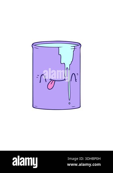 starburst effect animation of cartoon toxic waste Stock Video Footage ...