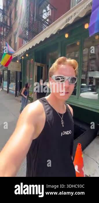 A vibrant stroll through New York Citys Chelsea district, capturing the ...