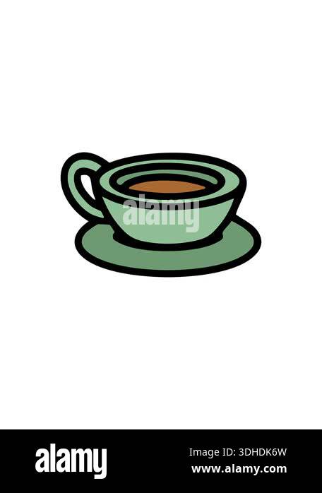 sales flash animation of traditional brazilian cup of coffee Stock ...