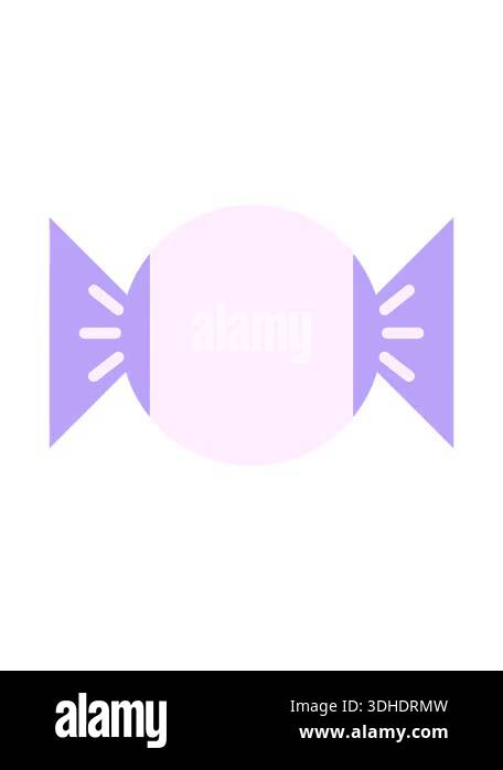 pixelize effect animation of halloween sweets Stock Video Footage - Alamy