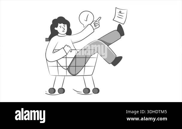 Presentation 2D Animation MP4 File Stock Video Footage - Alamy