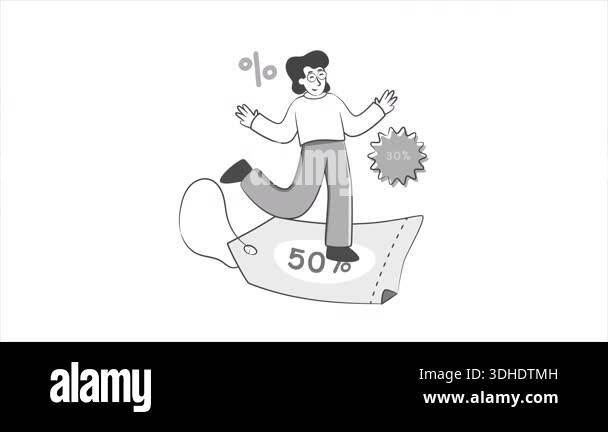 Discount 2D Animation MP4 File Stock Video Footage - Alamy