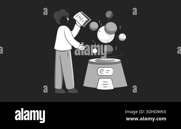 Medical Research 2D Graphics motion Animation alpha channel Stock Video ...