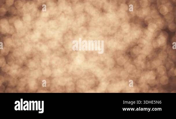 Sepia-toned abstract bokeh background with diffused circular lights ...
