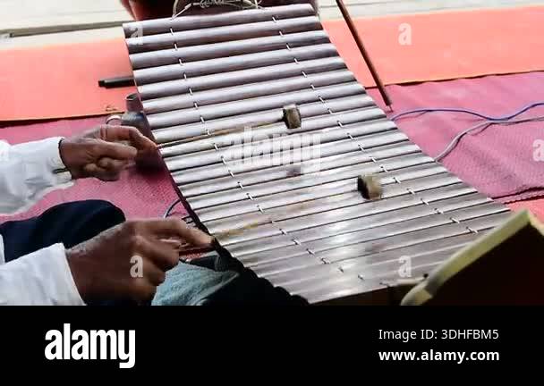 Traditional Thai Musical Instruments Used in Cultural Performance Stock ...