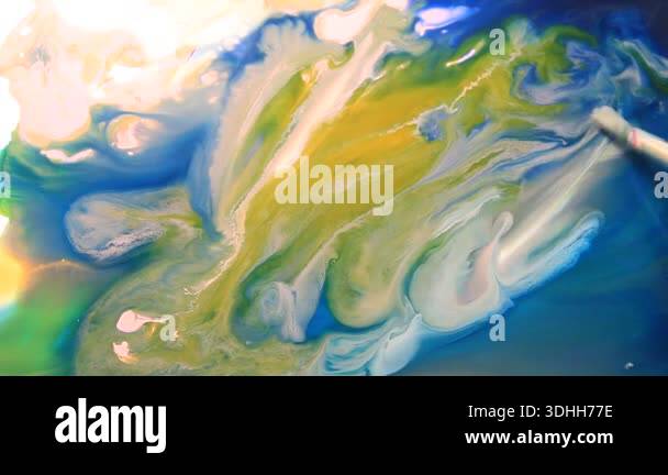 color mixing in a Glass cool effects on different ways look like an ...