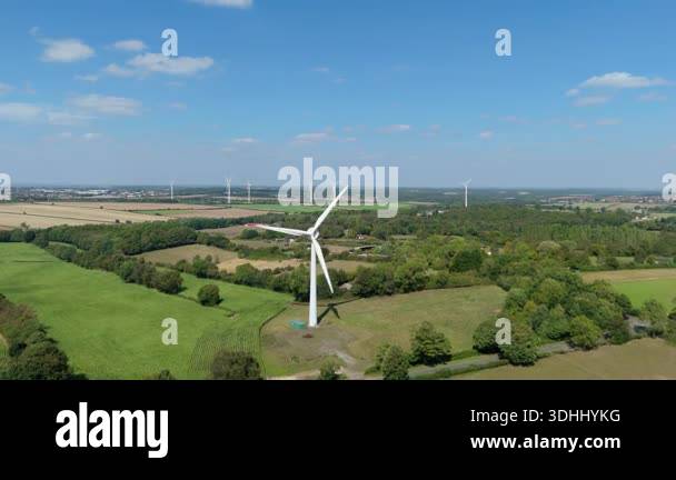 Wind turbines, renewable energy generation and sustainable power ...