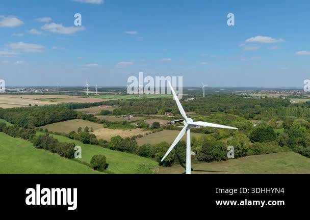 Wind turbines, renewable energy generation and sustainable power ...