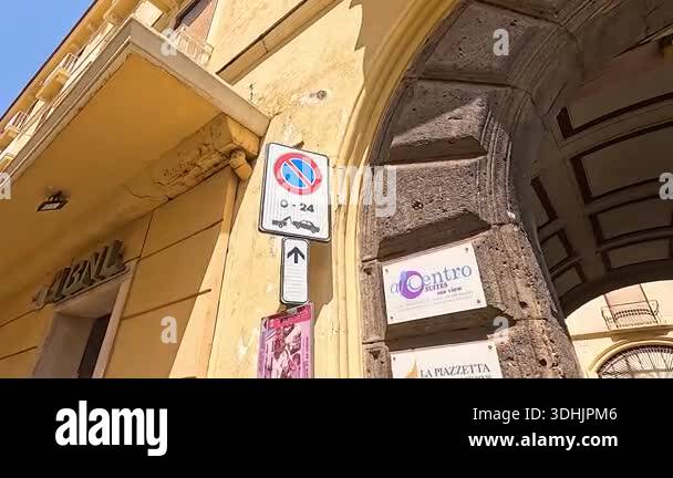 Yellow signs on street Stock Videos & Footage - HD and 4K Video Clips ...