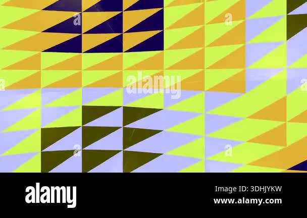 Abstract Geometric Pattern with Triangles and Color Gradients Stock ...