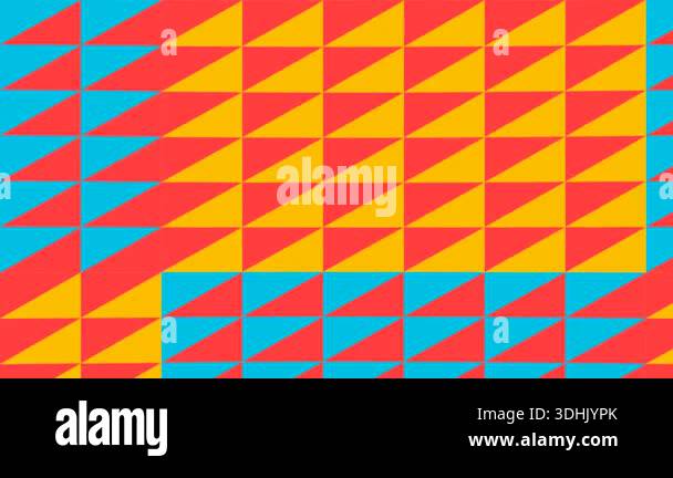 Colorful geometric pattern background texture Stock Video Footage - Alamy