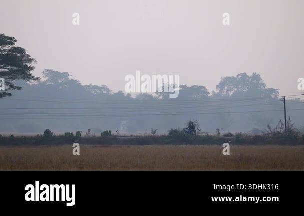 Dibrugarh, Assam, India January 15, 2026: Two people riding a ...