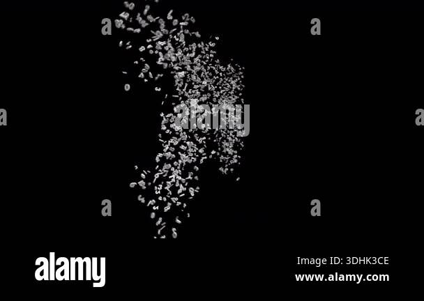 Number Made of Numbers with Alpha Channel. 3D Font Number Animation ...