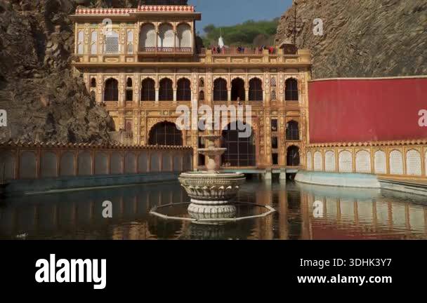Dec28th2025 Jaipur Rajasthan India. Historic Galta Ji temple Jaipur ...