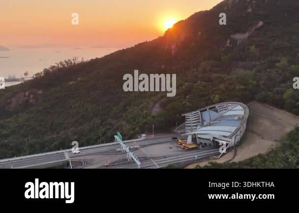 Bright Daylight Highlights Entrance Structure Of Nam Wan Tunnel, Jan 10 ...