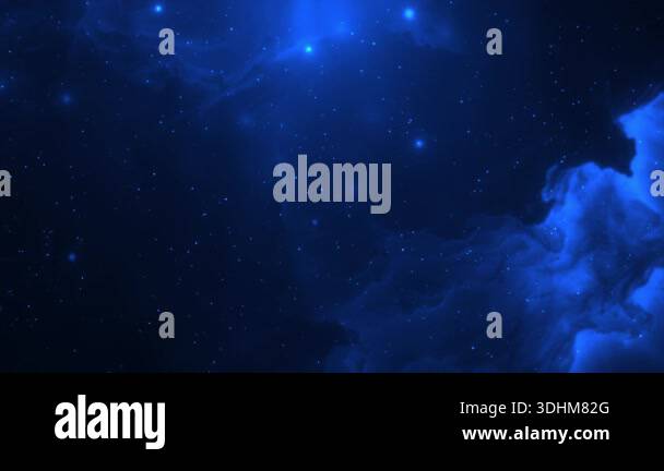 glowing particles in space background loop animated Stock Video Footage ...