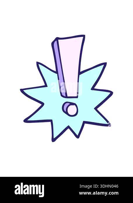 pixelize effect animation of hand drawn doodle style cartoon ...