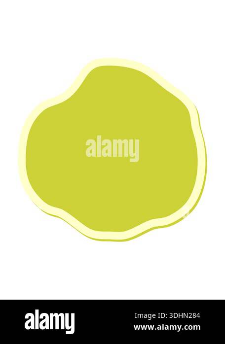 changing color animation of expressive shape blob sticker Stock Video ...