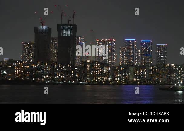 Tokyo Bay Area Night View 2024 Stock Video Footage - Alamy