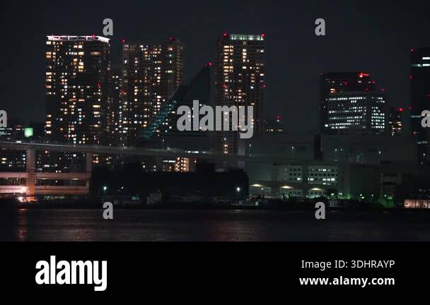 Tokyo Bay Area Night View 2024 Stock Video Footage - Alamy