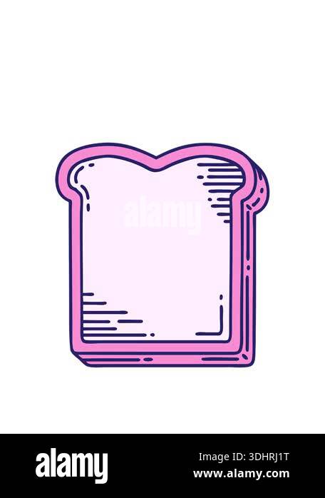 stretching up animation of tattoo in traditional style of a slice of ...