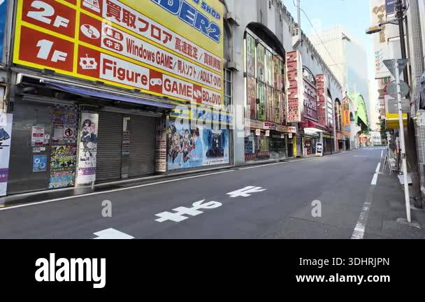 Akihabara, Japan Tokyo Early Morning April 2024 Stock Video Footage - Alamy