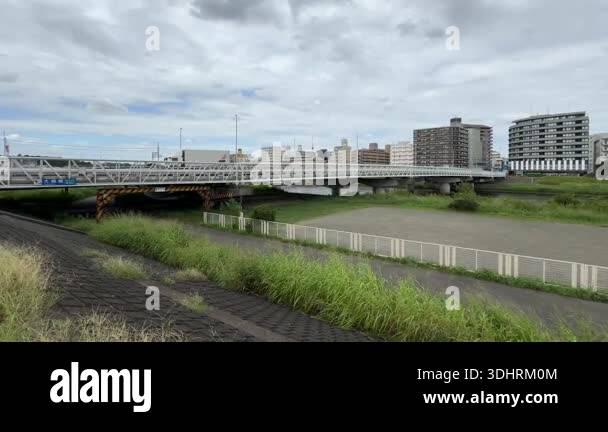 Tsurumi River, Japan Kanagawa Landscape 2024 Stock Video Footage - Alamy