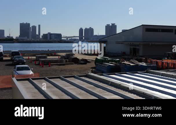 Tokyo Harumi Port Park January 2025 Stock Video Footage - Alamy