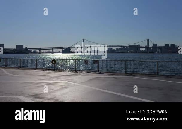 Tokyo Harumi Port Park January 2025 Stock Video Footage - Alamy
