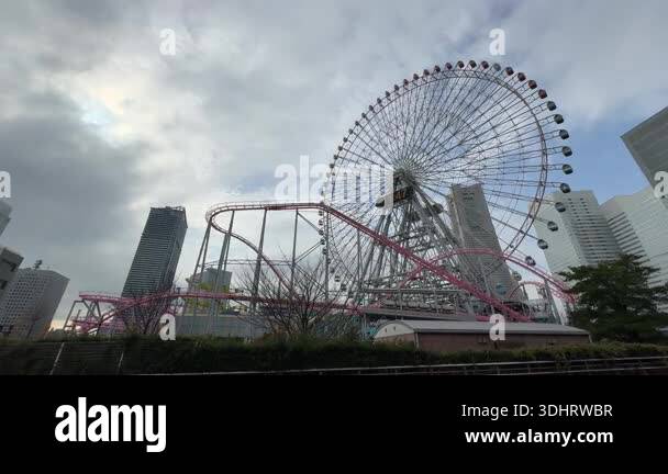 Yokohama Cosmoworld Amusement Park 2023 Stock Video Footage - Alamy