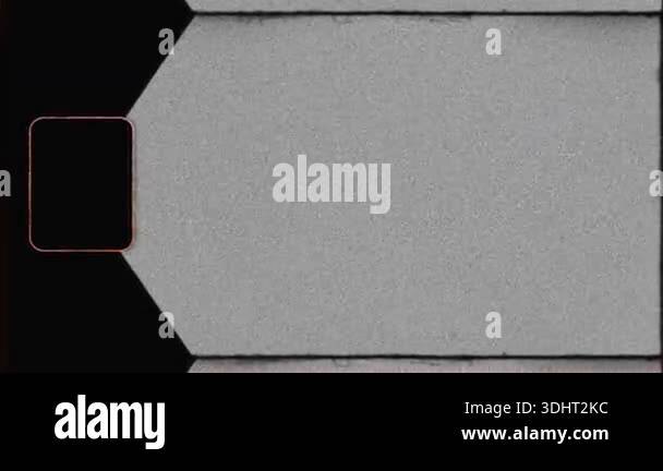 Analog 8mm Film Overlay with Vintage Grain, Sprocket and Frame for ...