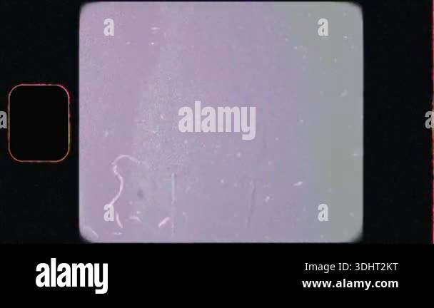Vintage 8mm Analog Film Overlay with Celluloid Grain, Sprocket and ...