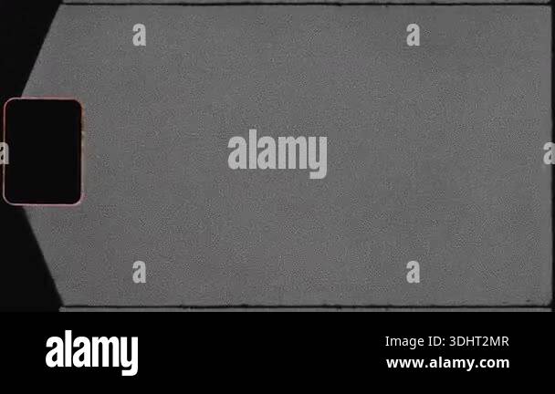 Analog 8mm Film Overlay with Vintage Grain, Sprocket and Frame for ...