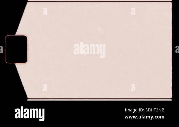 Vintage 8mm Film Overlay with Analog Celluloid Grain, Sprocket and ...
