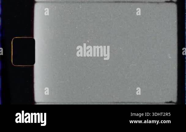 Analog 8mm Film Overlay with Vintage Grain, Sprocket and Frame for ...