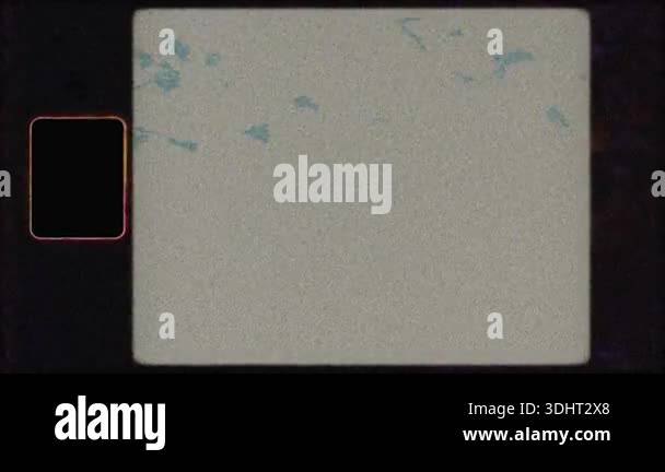 Vintage 8mm Analog Film Overlay with Celluloid Grain, Sprocket and ...