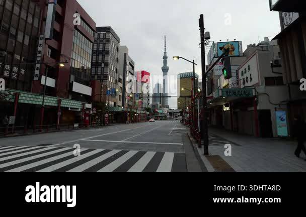 Asakusa, Japan Tokyo Early Morning 2025 Stock Video Footage - Alamy