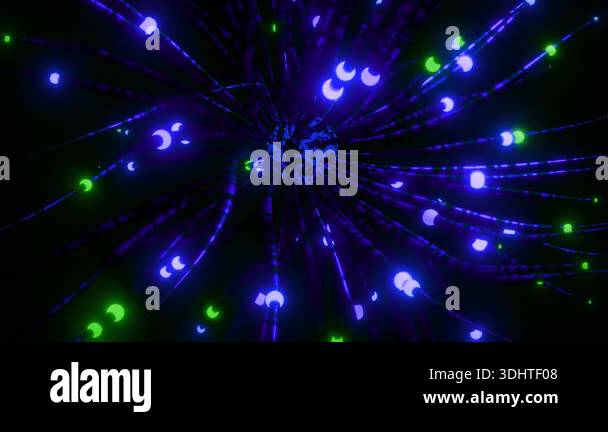 Motion graphic element for tech-themed presentations Stock Video ...