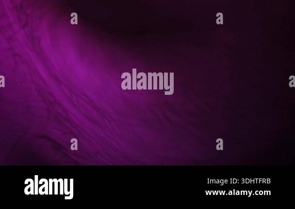 Stream blend. Wave fluid. Defocused purple neon color water essence ...