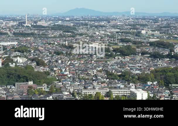 Ichikawa i-link town Observation deck in Japan 2023 Stock Video Footage ...