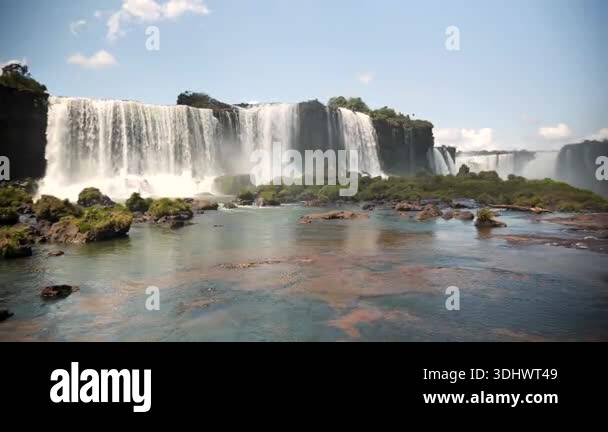 Iguazu Falls in Argentina - Brasil Border is one of the Natural Seven ...