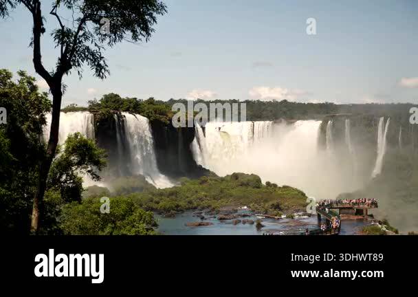 Iguazu Falls in Argentina - Brasil Border is one of the Natural Seven ...