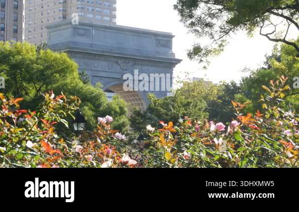 New York City Manhattan Washington Square Park arch, United States ...
