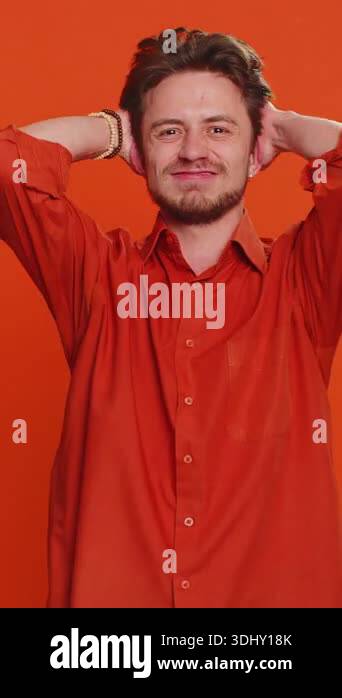 Sad young Caucasian man feeling hopelessness loneliness, nervous ...