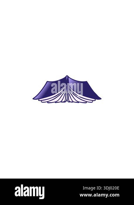 splitting effect animation of hand drawn gradient cartoon doodle of an ...