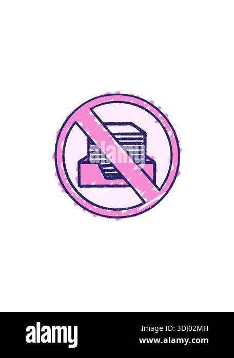 sales flash animation of No Paperwork Chalk Drawing Stock Video Footage ...