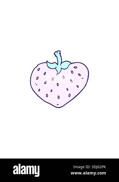 flashy sales animation of strawberry image Stock Video Footage - Alamy