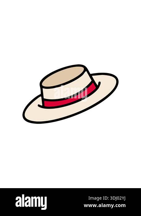 radioactive glowing animation of traditional brazilian hat Stock Video ...