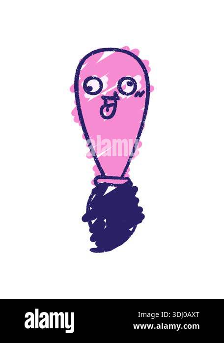 shine light effect animation of Paint Brush Chalk Drawing Stock Video ...